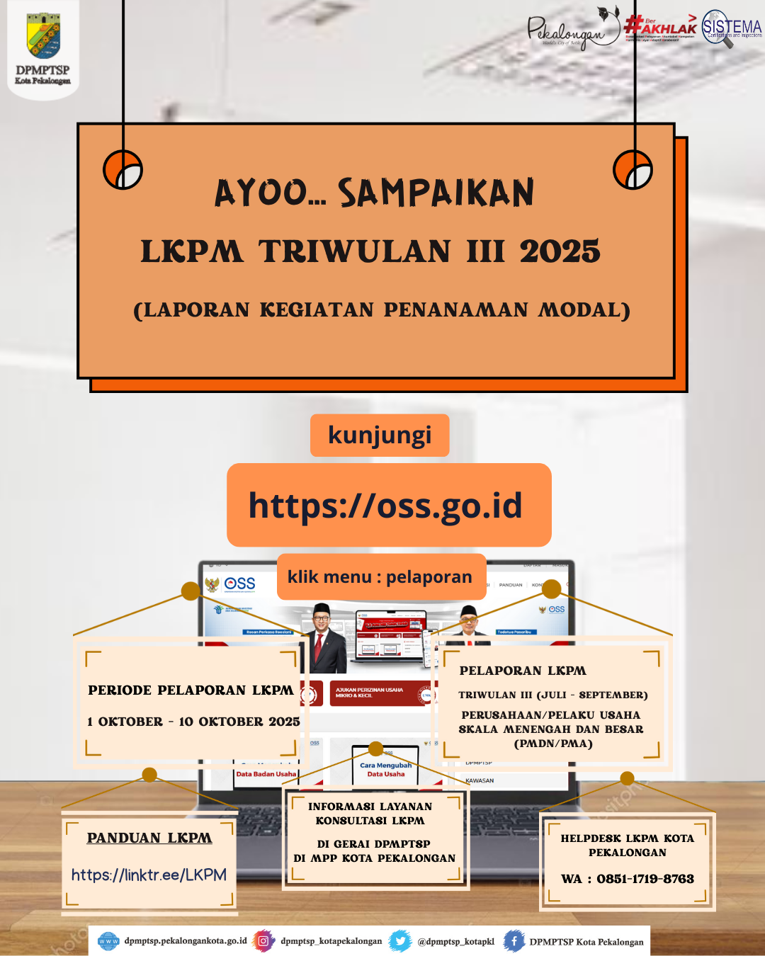 DPM-PTSP - Informasi Layanan LKPM (Laporan Kegiatan Penanaman Modal ...